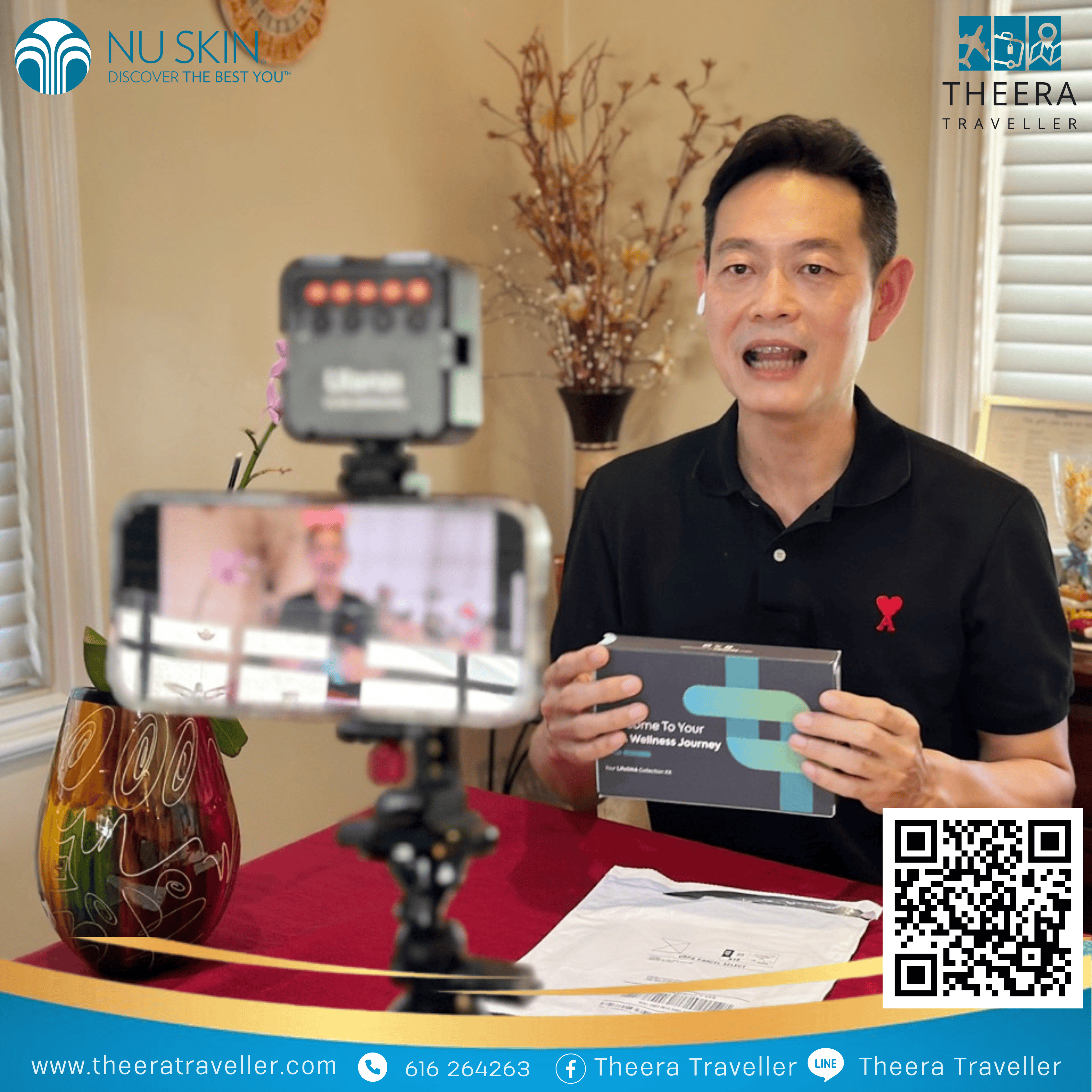 Project HELIX DNA Test with Nu Skin - Theera Traveller